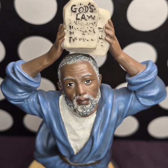Ebony Treasures | Art | Vintage Ebony Treasures Black Moses Religious ...